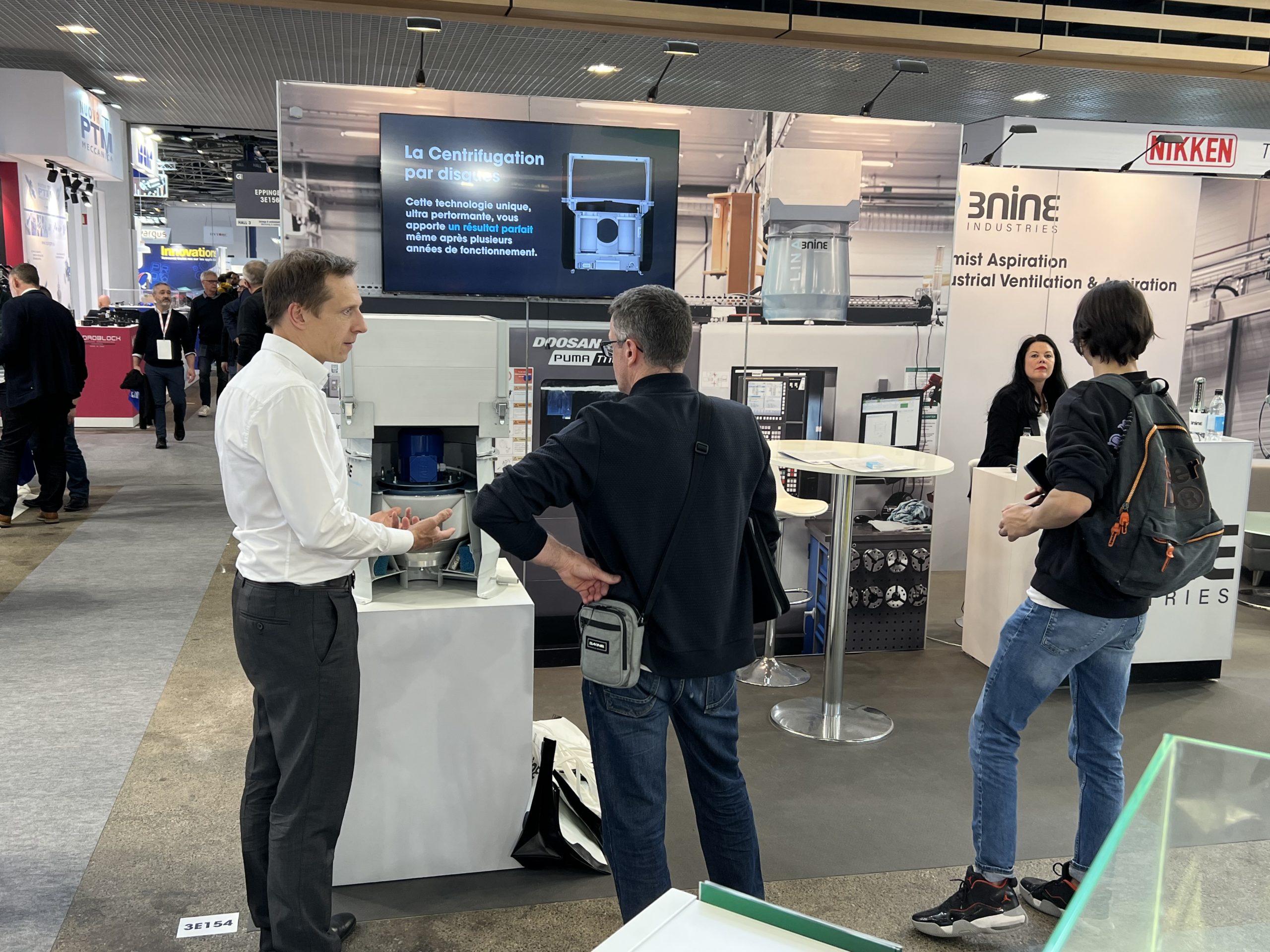 Días ajetreados en la feria Global Industrie de Lyon – 3nine